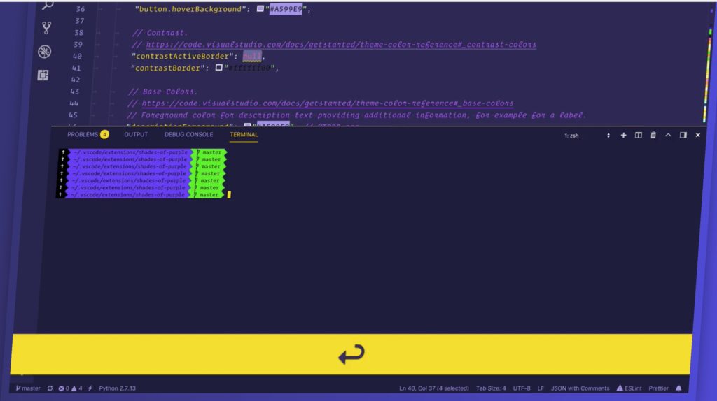 Introducing Bold New VSCode Theme: Shades of Purple 💜 🦄