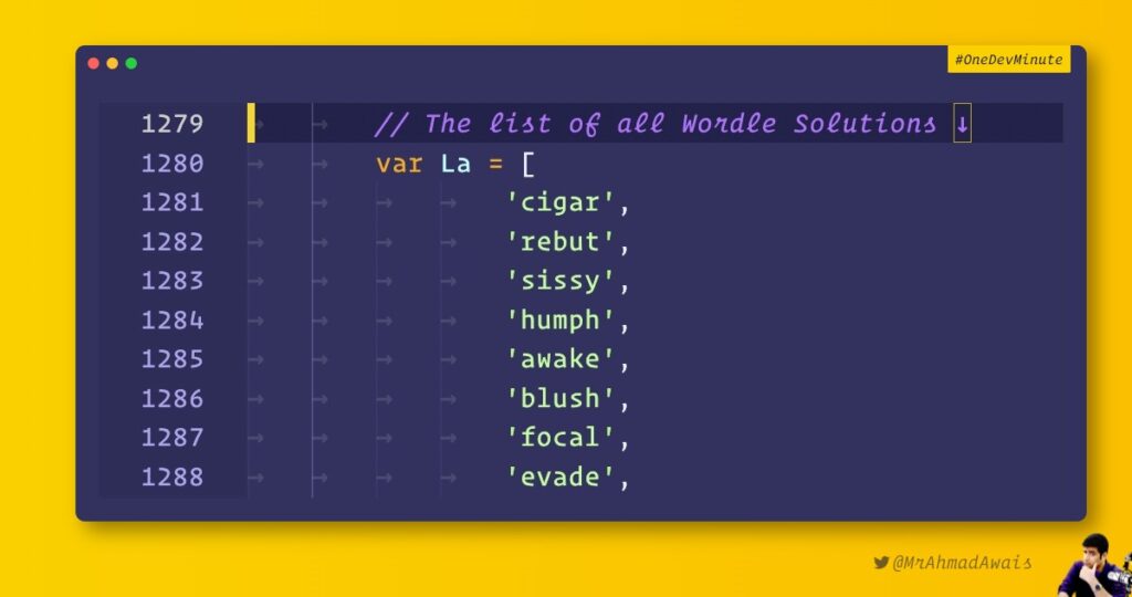 Wordle Solved: Reverse Engineering and Hacking Wordle Wordle Solved: Reverse Engineering and Hacking Wordle