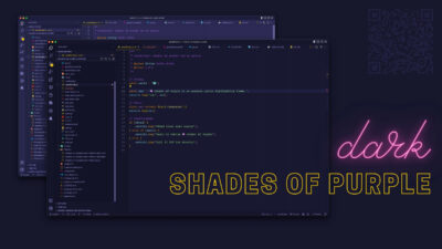 Celebrating over 3M+ Devs using Shades of Purple Code Theme 🦄